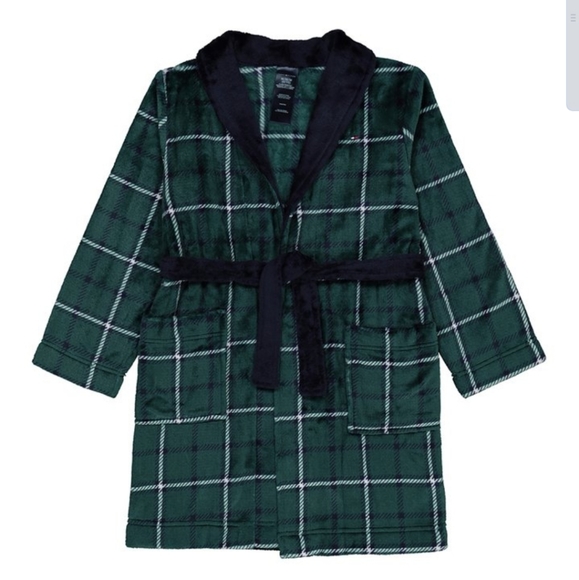Tommy Hilfiger | Pajamas | Nwt Tommy Hilfiger Boys Green And Blue Plaid ...